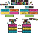 Change Your Mindset Mini Bulletin Board(47pcs) | Teacherscellar